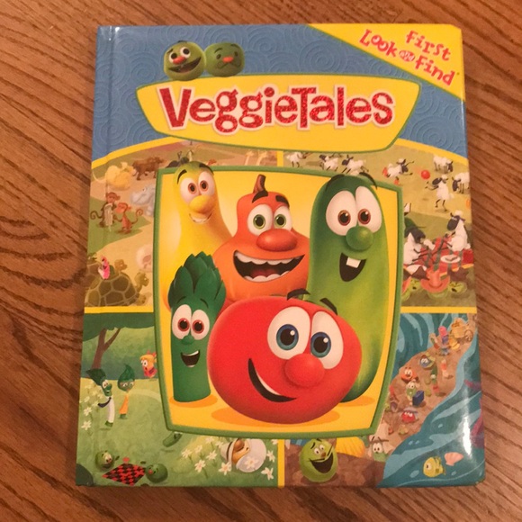 Toys | Veggie Tales Look Find Book | Poshmark